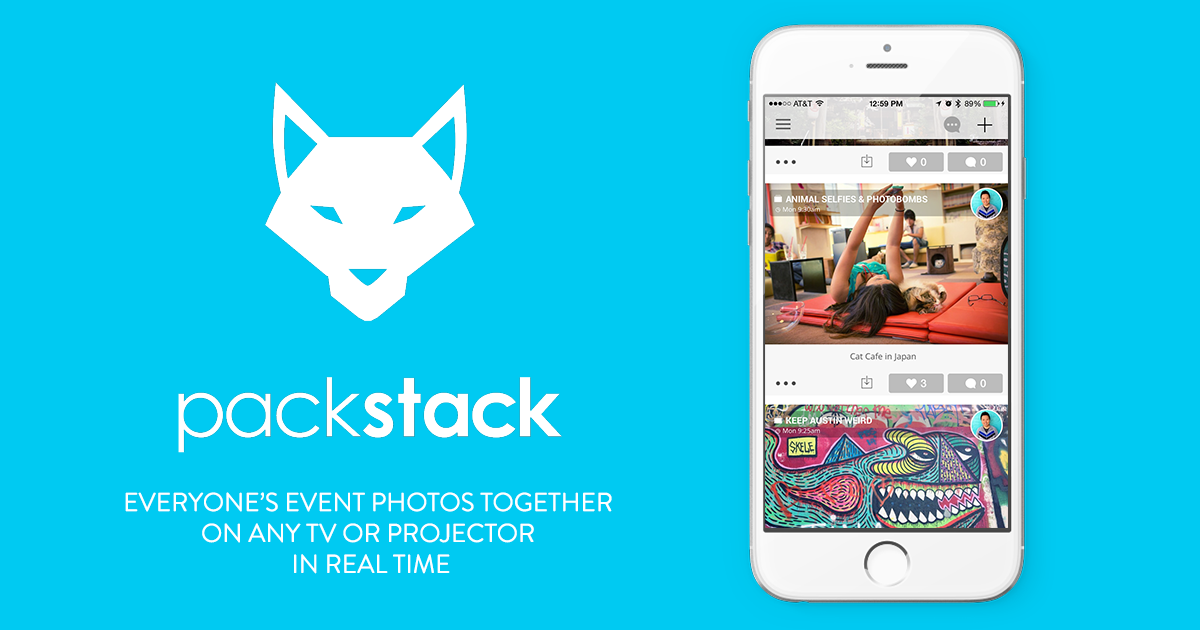 PackStack - Live photo streaming for events